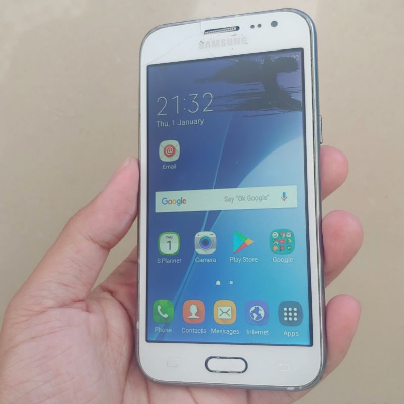 Jual Samsung Galaxy J2 Dual SIM WHITE LTE 4G Amoled Ex Garansi Resmi ...