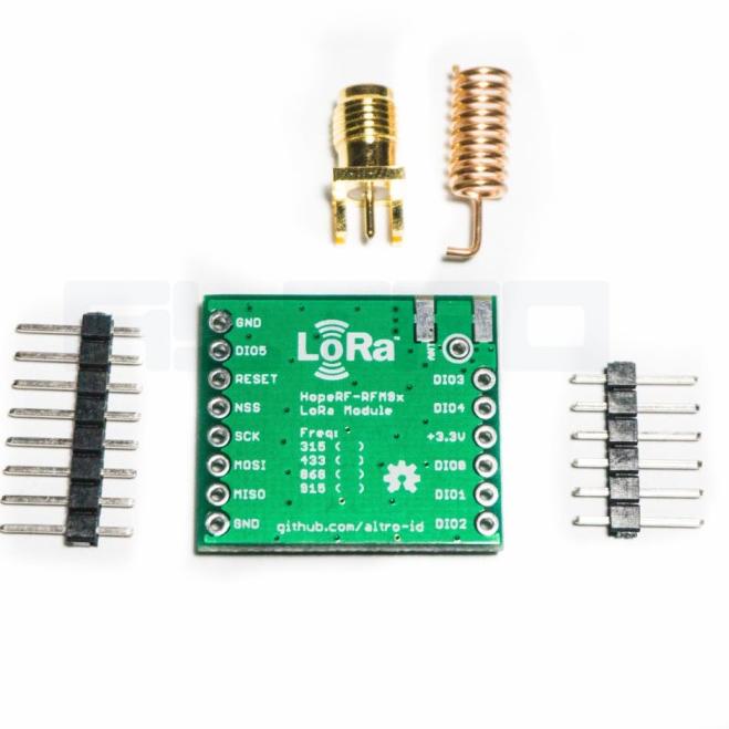 Jual HopeRF Wireless Long Range LoRa Module Breakout Board | Shopee ...