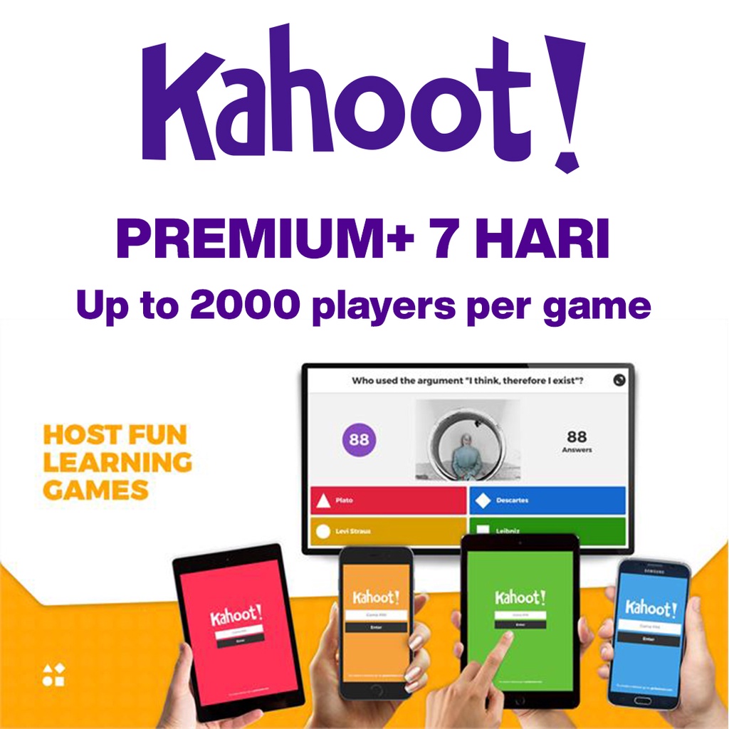 Jual Kahoot! Premium+ for Schools (7 Hari) | Shopee Indonesia
