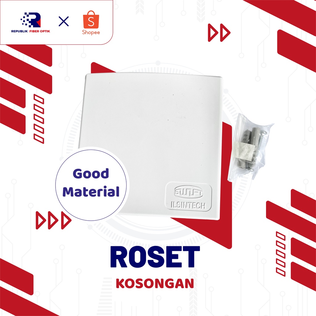 Jual GARUDA Roset Komplit Adaptor Fiber Optik (kosongan) | Shopee Indonesia