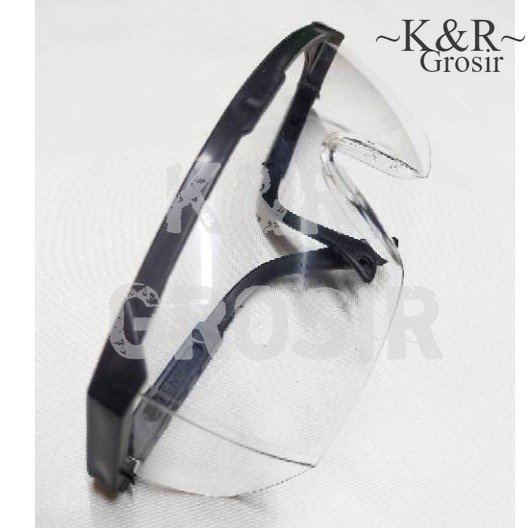 Jual Kacamata safety bening Kotak trasparan/kacamata lab-motor | Shopee ...
