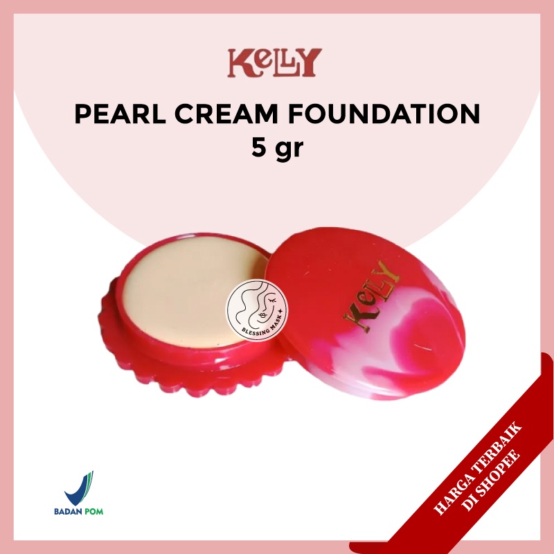 Jual Kelly Pearl Cream 15gr - 5gr | Krim Wajah | Foundation | Shopee ...