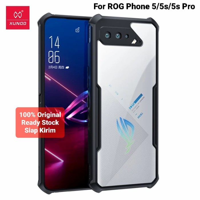 Jual NEW Case Asus ROG Phone 5/5s/5s Pro XUNDD Original Hybrid Clear Cover | Shopee Indonesia