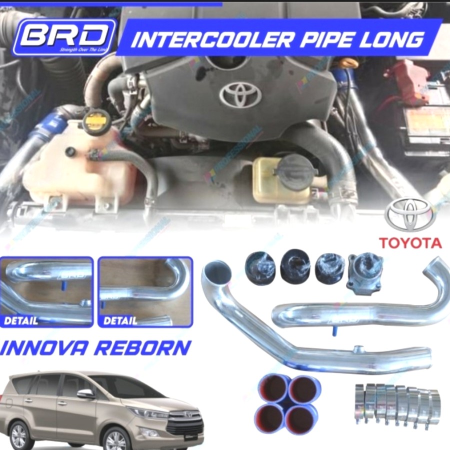 Jual BRD PIPA INTERCOOLER TOYOTA FORTUNER VRZ INNOVA REBORN 1GD 2GD ...