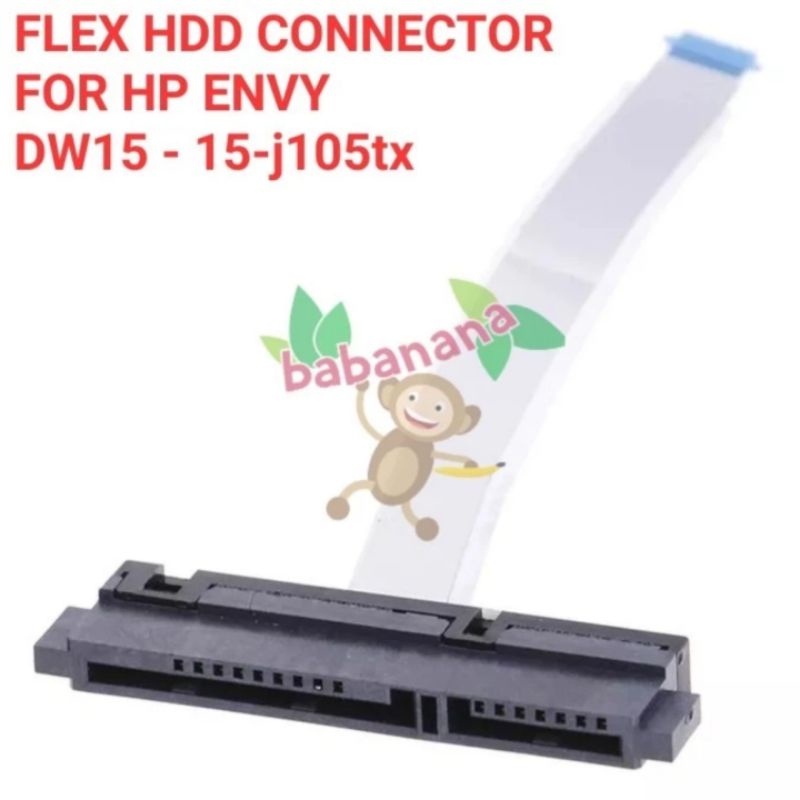 Jual 10Pin HP Envy 15 Laptop DW15 15-j105tx HDD SSD Sata kabel Flex Connector 10 Pin Cable ...