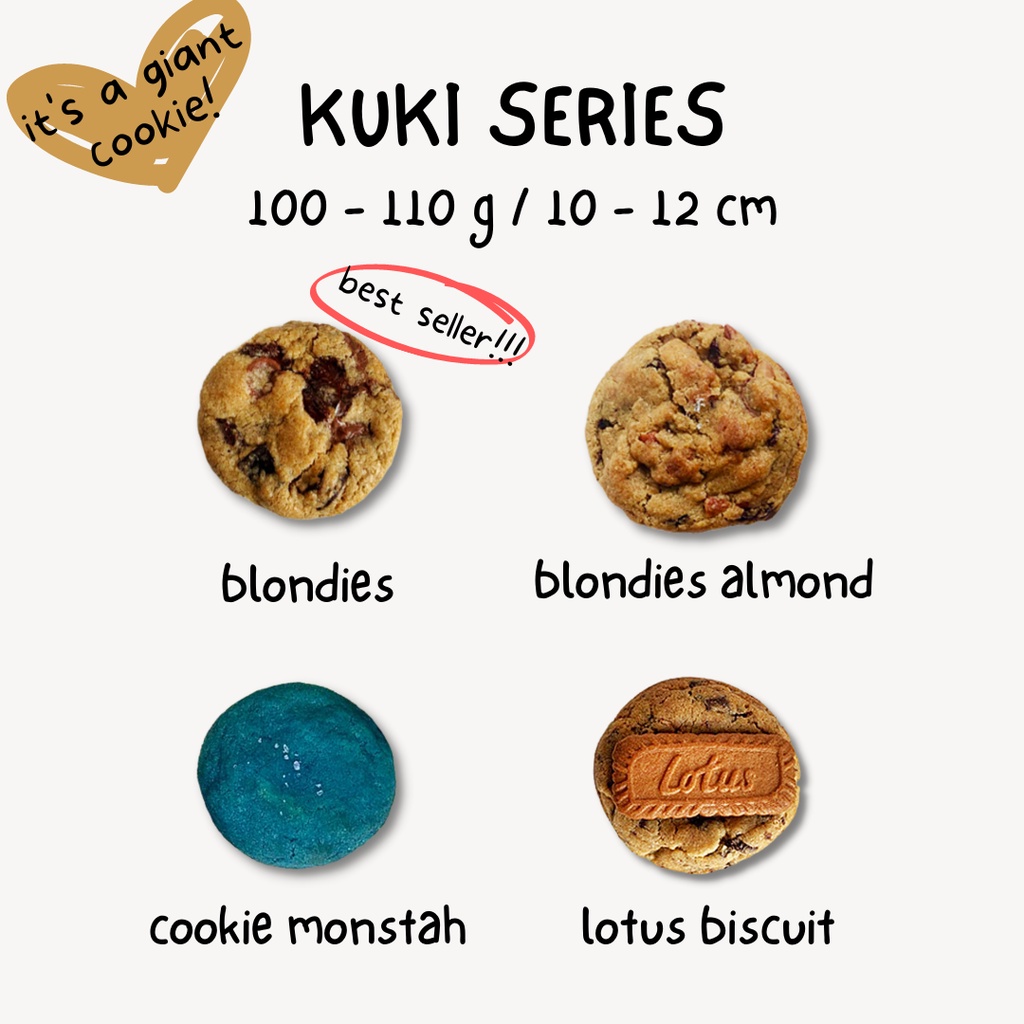 Jual Rasarsa Premium Soft Cookies - Kuki Series | Shopee Indonesia