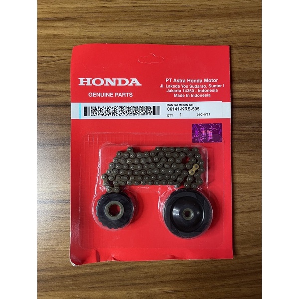 Jual Rantai Keteng Set Kering Kamprat Motor Honda Supra Fit New 06141 ...