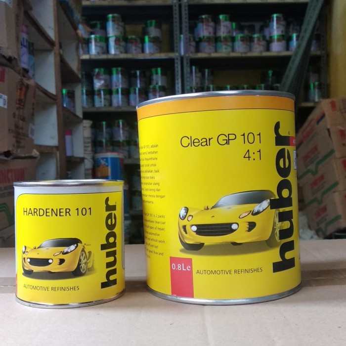 Jual [READY] Clear Pu Huber Gp 101 / Perlengkapan Perawatan Mobil Murah ...