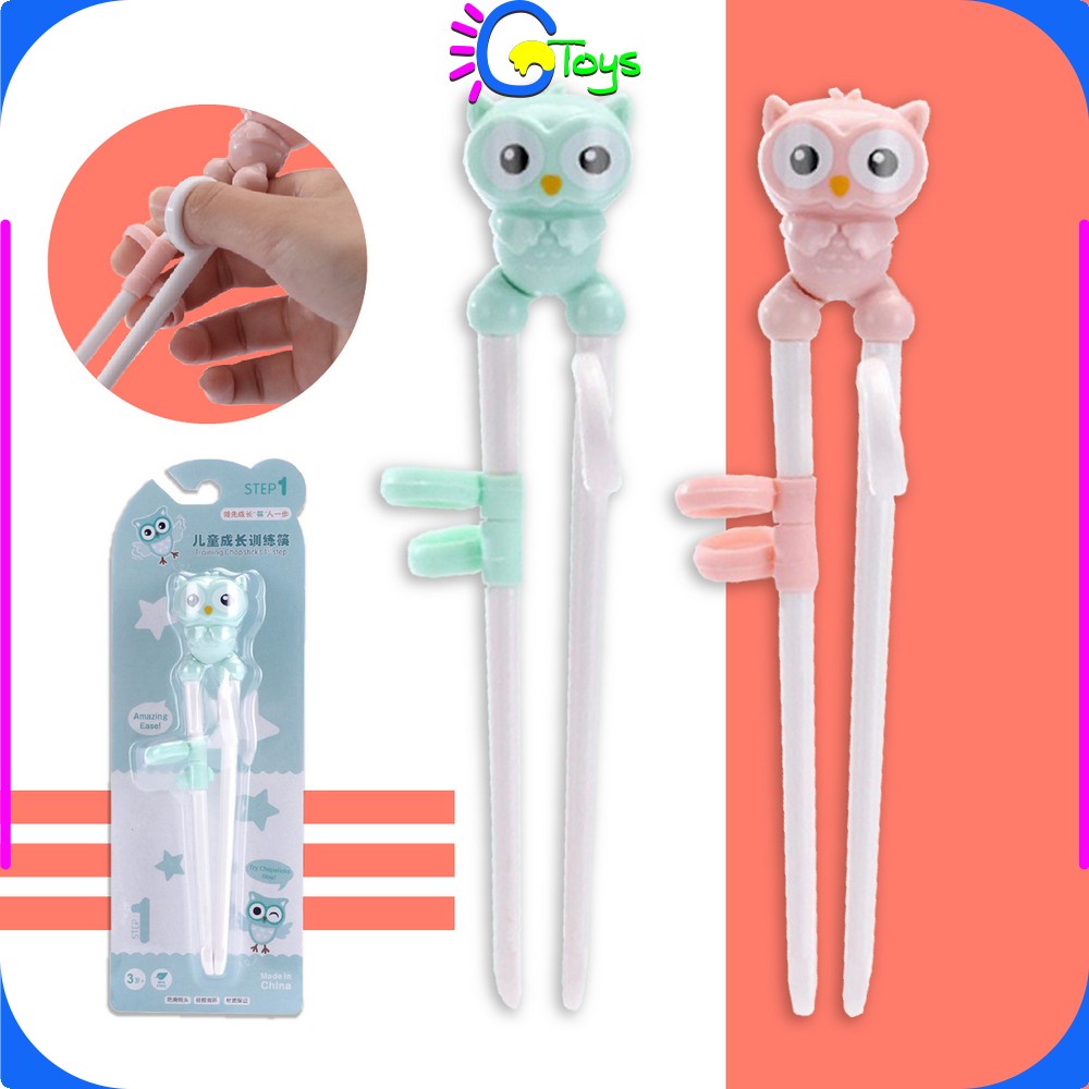 Jual CR-C355 Sumpit Anak Karakter Training Chopstick / Sumpit Anak ...