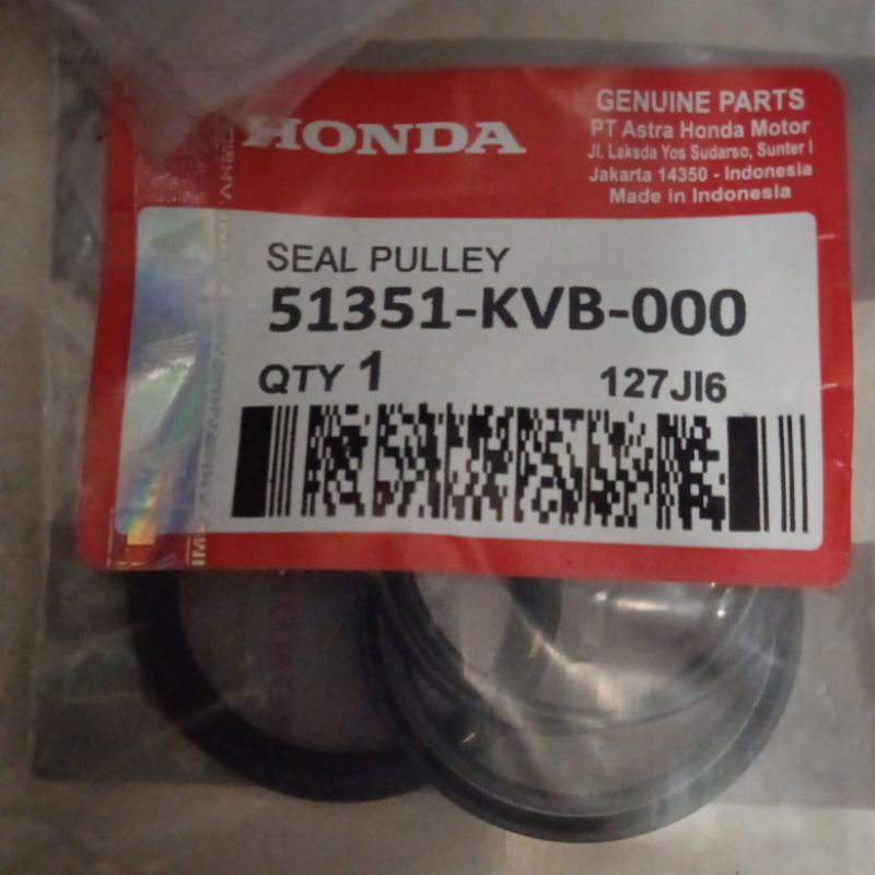 Jual KVB - Seal Sil Pully Oring Cvt Beat Street Pop Scoopy fi Vario 110 | Shopee Indonesia