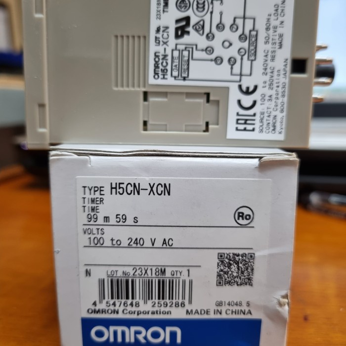 Jual Counter Timer Omron H5Cn-Xcn,100-240Vac | Shopee Indonesia