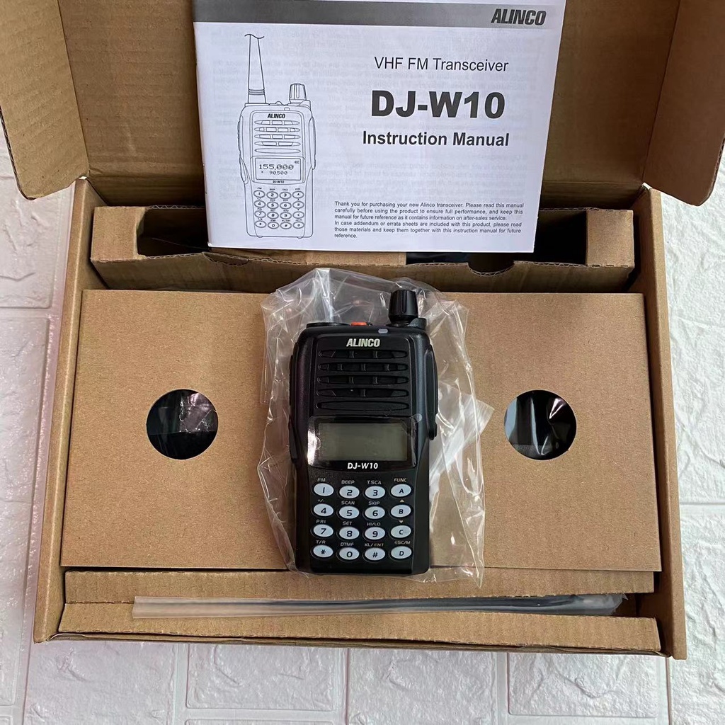 Jual HT ALINCO DJ W10 HT ALINCO SINGLEBAND W 10 VHF 136-174MHz | Shopee ...