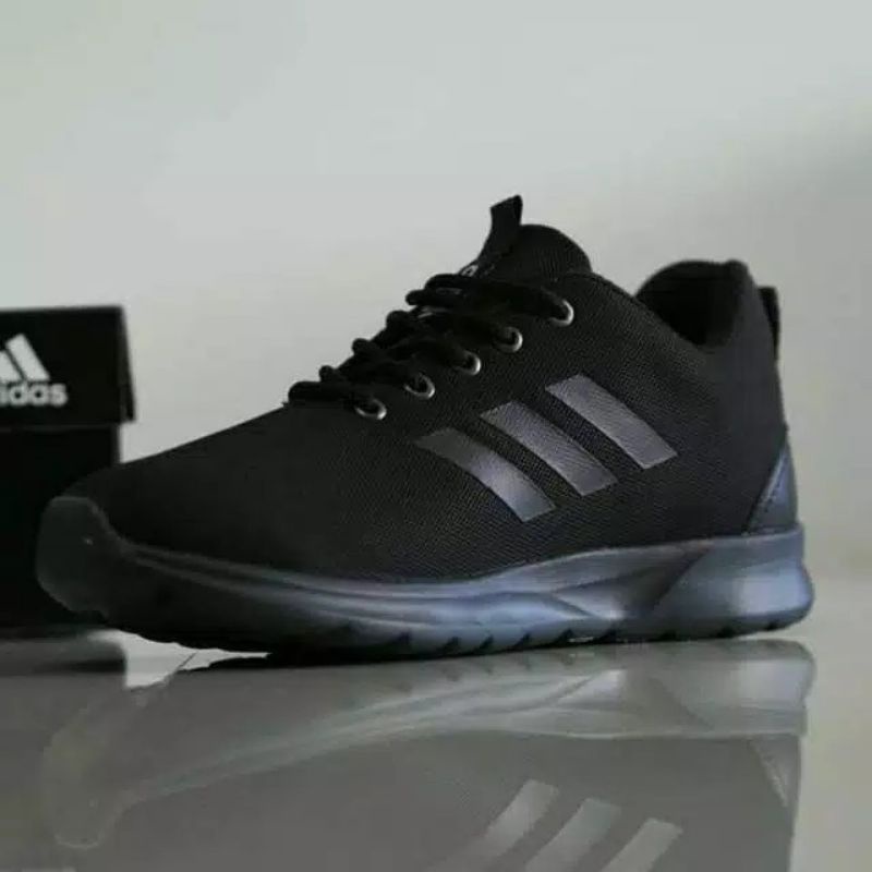 Jual SEPATU FULL HITAM //SEPATU PRIA//SEPATU SEKOLAH//SEPATU OUTDOOR ...