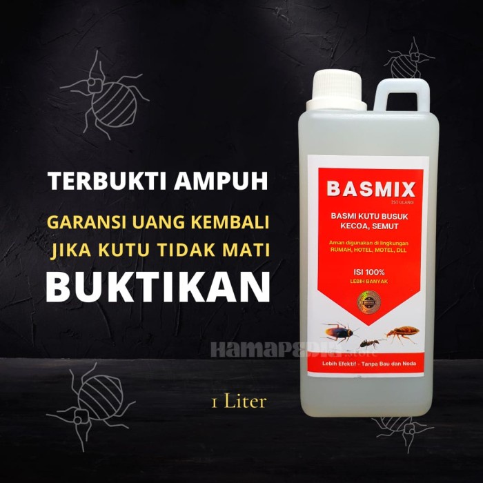 Jual BASMIX Racun Pembasmi Kutu Busuk - Obat Anti Tungau di Kasur ...
