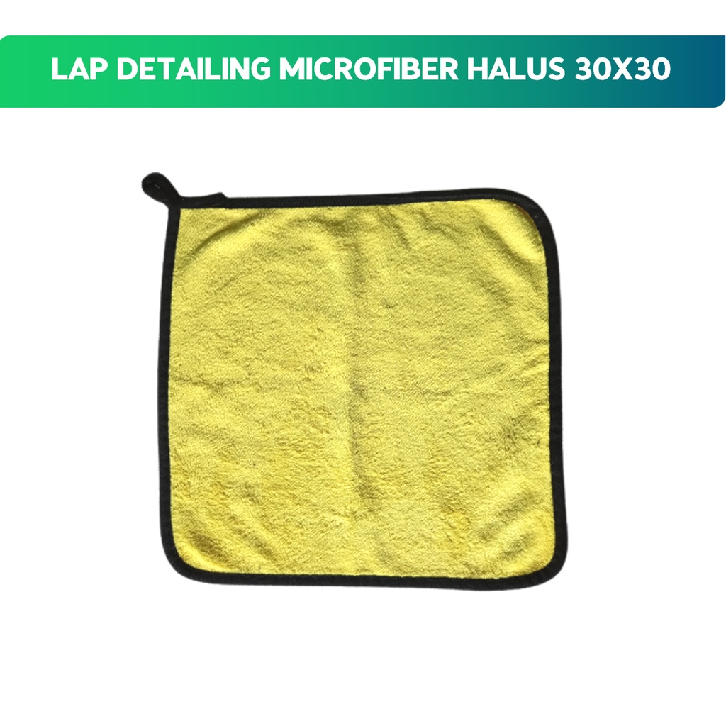 Jual KAIN LAP DETAILING MICROFIBER HALUS 30X30 | Shopee Indonesia