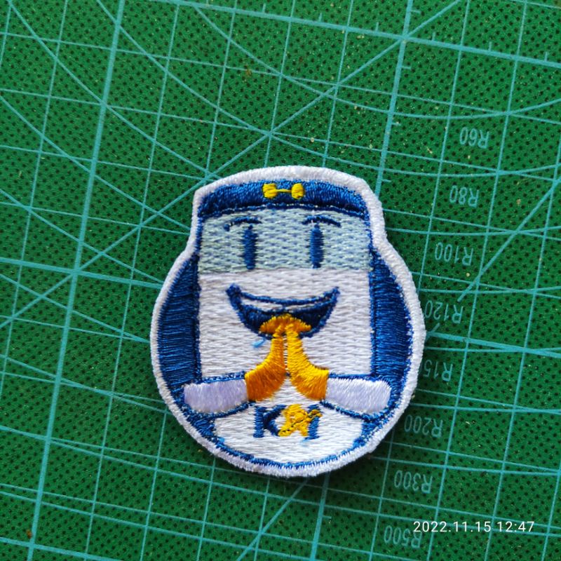 Jual patch bordir maskot si loko kereta api Indonesia | Shopee Indonesia