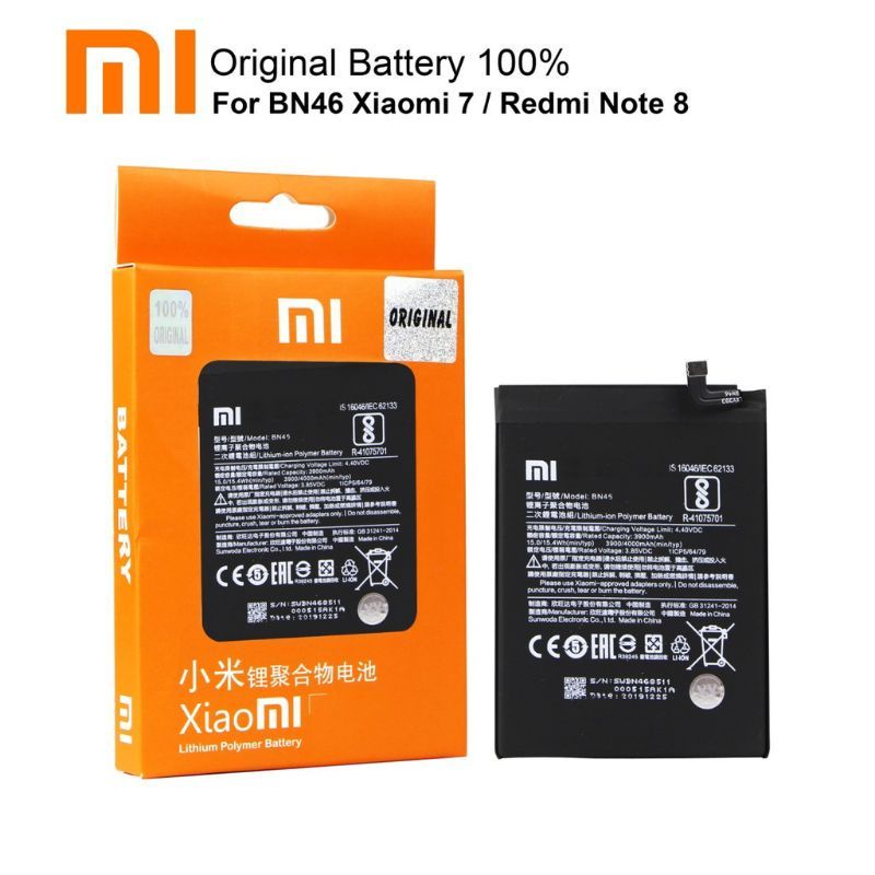 Jual BATERAI BATTERY BATRE BATU XIAOMI REDMI 7 REDMI NOTE 8 BN46 ...