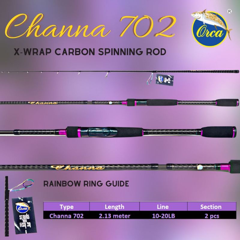 Jual JORAN LIGHT POPPING ORCA CHANNA 210 702 CARBON X WRAP 3D SPIRAL | Shopee Indonesia