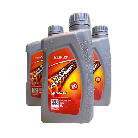 Jual OLI MOTOR Pertamina Prima XP SAE 10W-40 / 20W-50 1L | Shopee Indonesia