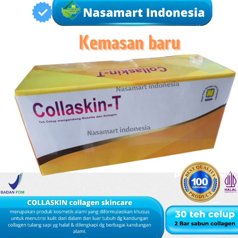 Jual Paket Colaskin Collagen Skincare Satu Paket Terdiri Dari 30 ...
