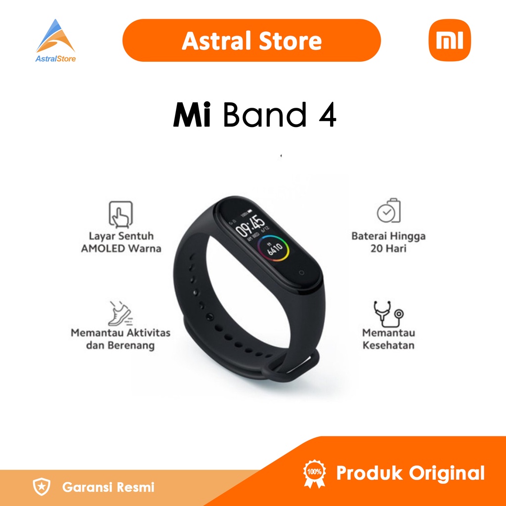Jual MI Band 4 Global (Gelang Pintar) | Shopee Indonesia