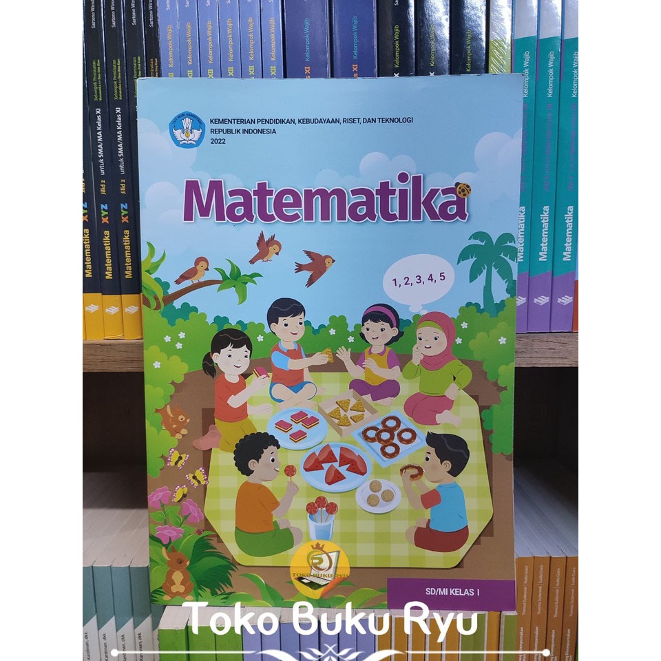 Jual Buku Matematika Kelas 1 SD Kurikulum Merdeka Diknas | Shopee Indonesia