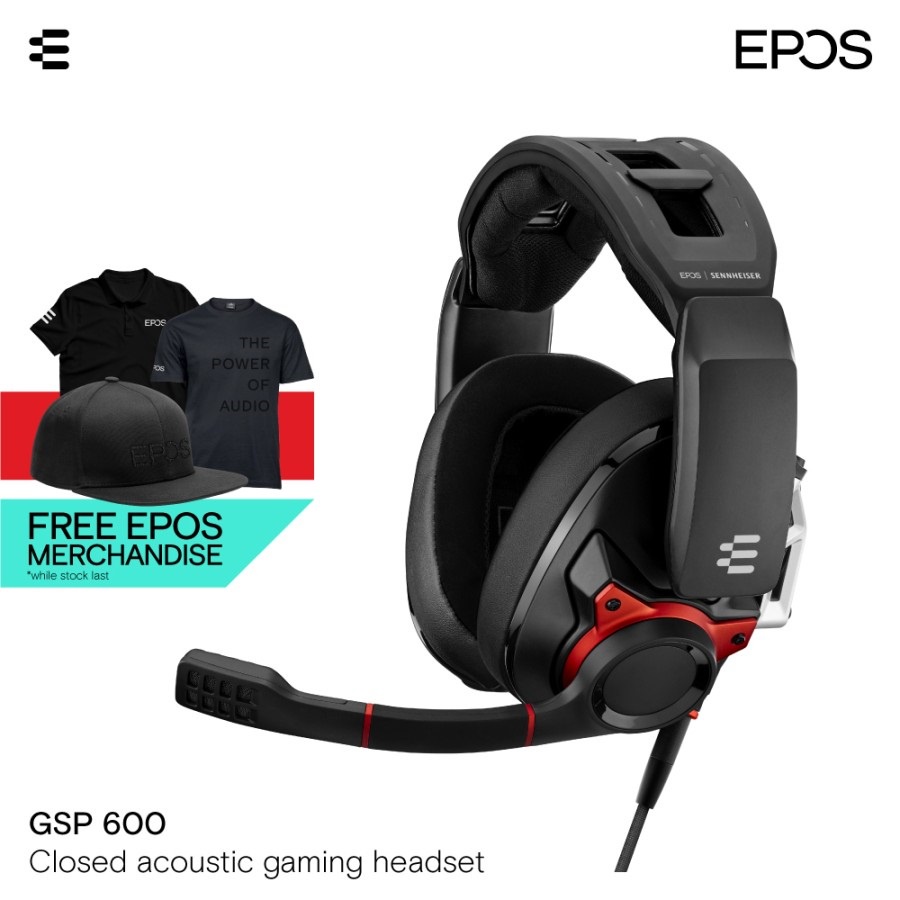 Jual EPOS GSP 600 by Sennheiser Closed Acoustic Gaming Headset | Shopee Indonesia