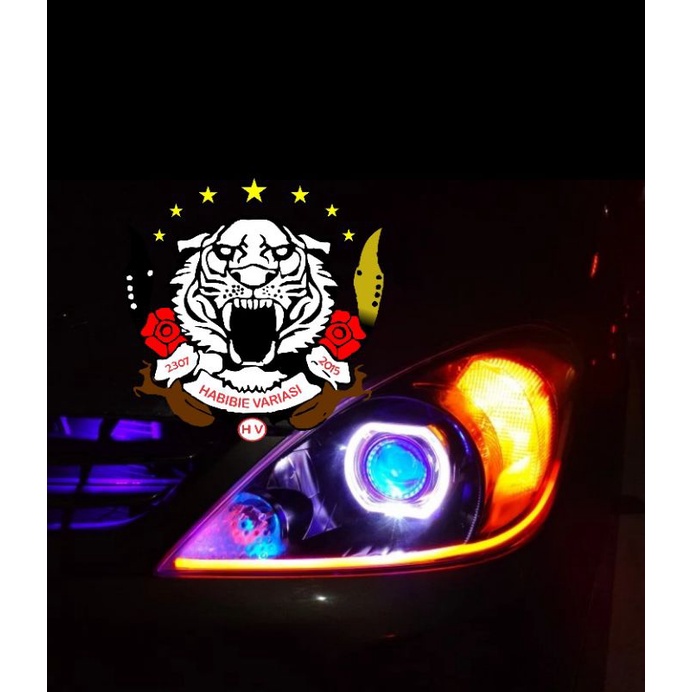 Jual Headlamp Innova Drl Alis 2005-2015.Lampu Custom Innova Projector ...