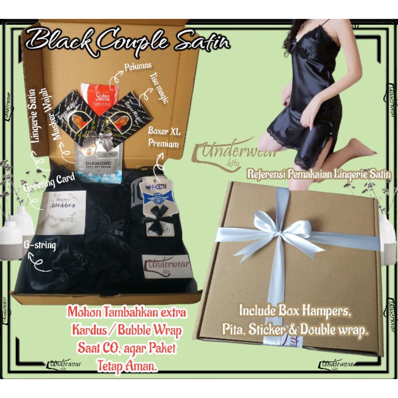 Jual Hampers Pernikahan Kado Wedding Paket Lingerie Cantik Cocok Untuk ...