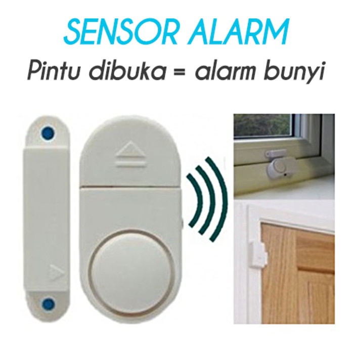 Jual Alarm Pintu Anti Maling Door Window Entry Alarm Bunyi Sensor Alarm ...