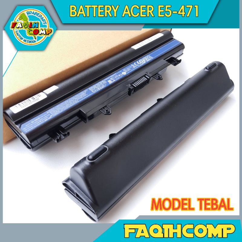 Jual Baterai battery Acer aspire E14 E15 E4 E5 E5-411 E5-471 AL14A32 ...