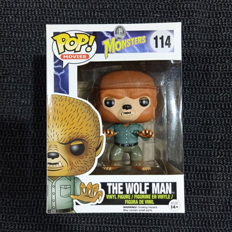 Jual Funko Pop! MONSTERS: THE WOLF MAN #114 | Shopee Indonesia