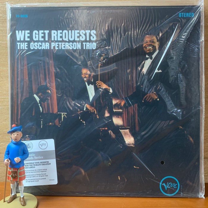 Jual VINYL OSCAR PETERSON TRIO - WE GET REQUESTS (1LP,180G,ACOUSTIC SOUNDS) | Shopee Indonesia