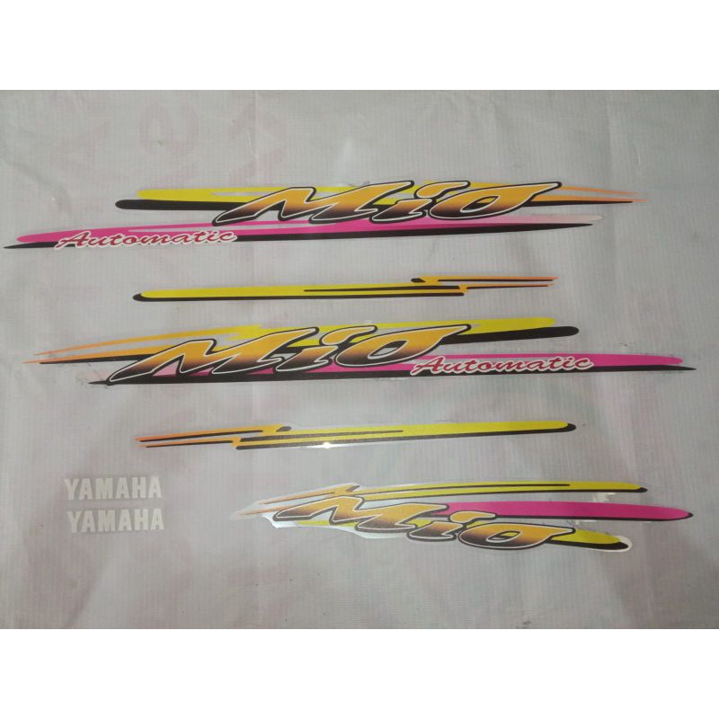 Jual striping transparan Mio rare for Mio sporty/smile terbaru | Shopee ...