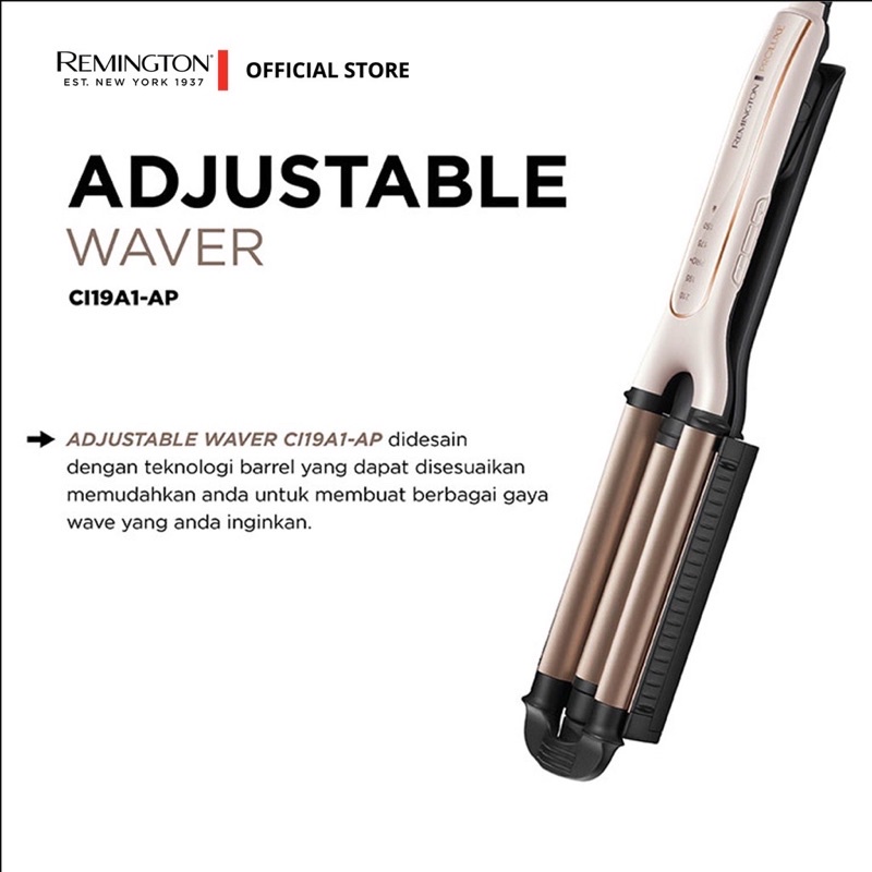 Jual Remington catokan klintong rambut gelombang 4in1 | Shopee Indonesia