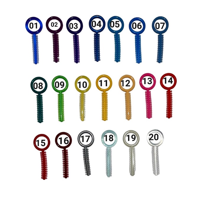 Jual POWER O/O RING/KARET BEHEL/LIGATURE TIE/ KARET ORTHODONTIC ...