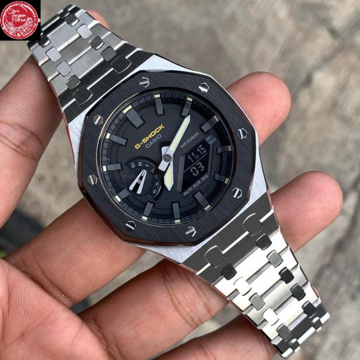 Jual Jam G-Shock GShock GA-2100 GA2100 SU-1ADR Original List Black Gen3 ...