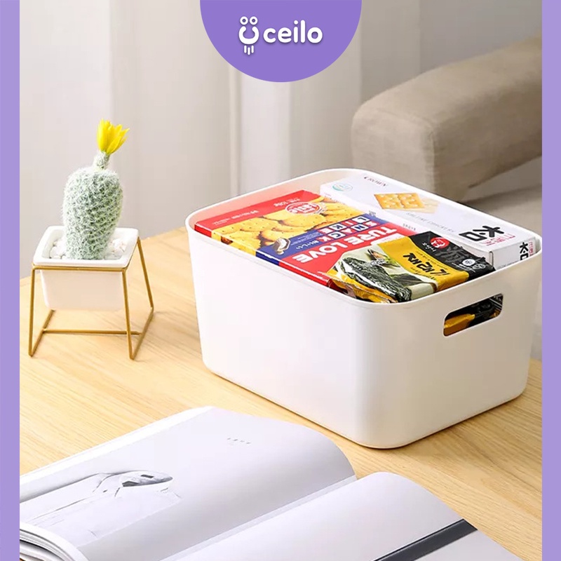 Jual CEILO Storage Box Organizer Minimalis | Kotak Penyimpanan ...