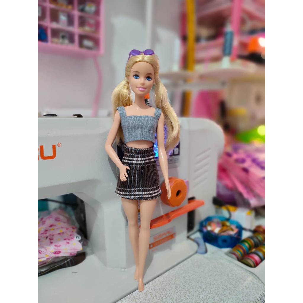 Jual Yuzia89 - Misso Baju boneka Handmade untuk Berbi curvy Berbi ...