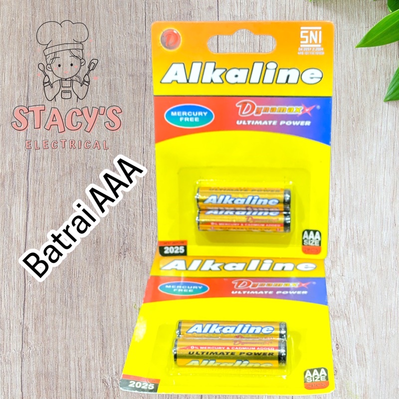 Jual Baterai Aa And Aaa Alkaline Dynamax Shopee Indonesia