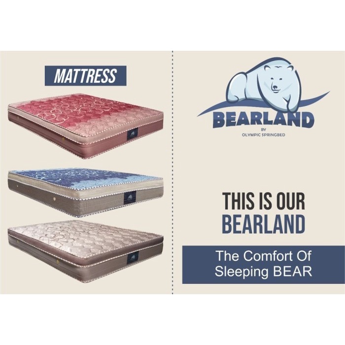 Jual Springbed OLYMPIC BEARLAND GRIZZLY Bed Set Matras Kasur Plush Top ...