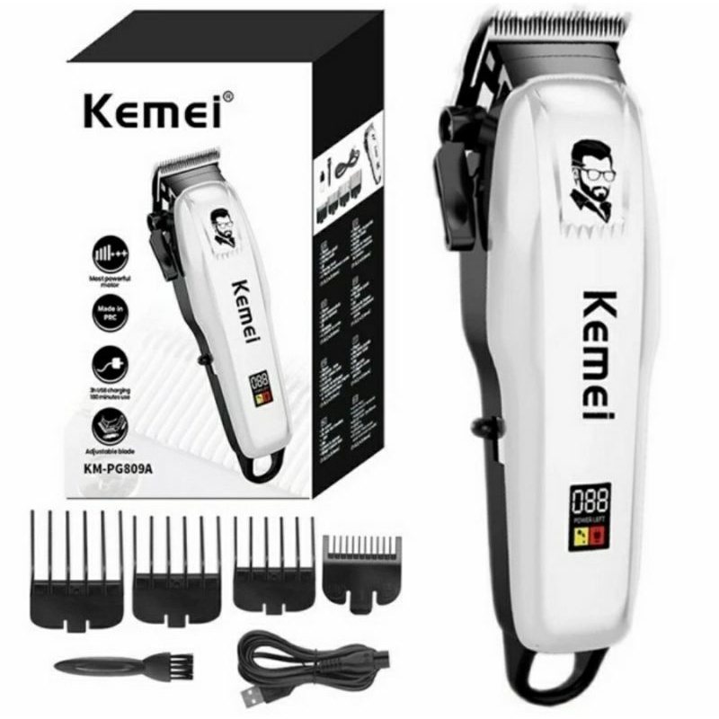 Jual Kemei KM PG 809A 2600 Mesin alat cukur rambut Hair Clipper | Shopee Indonesia