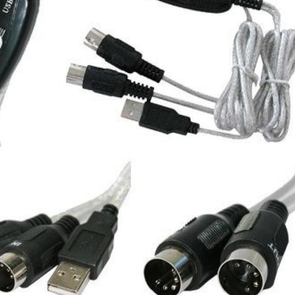Jual USB to MIDI CABLE | Shopee Indonesia