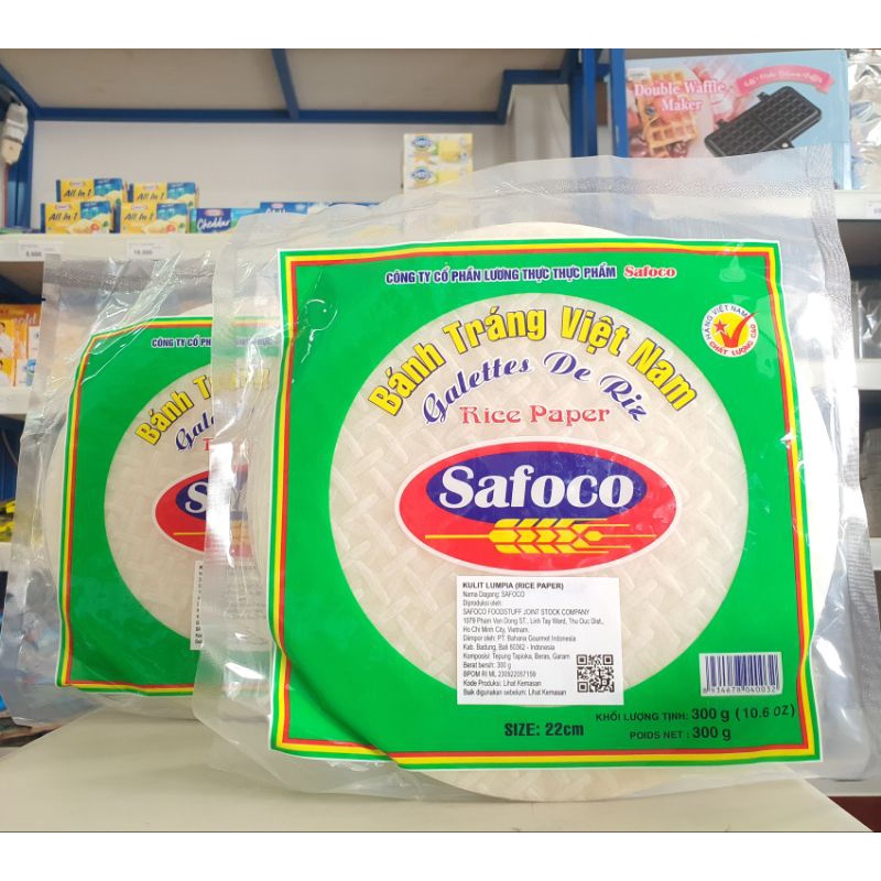 Jual Safoco Paper Rice 300Gr / Rice Paper Safoco / Rice Paper Vietnam ...