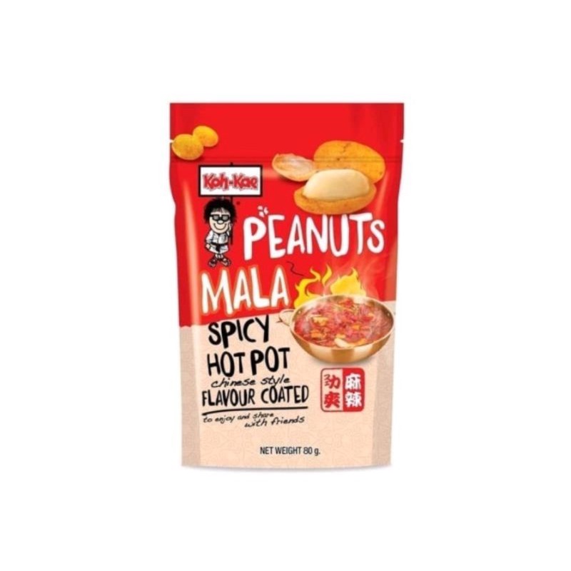 Jual koh Kae Peanuts Mala Spicy Hot Pot - 80g | Shopee Indonesia