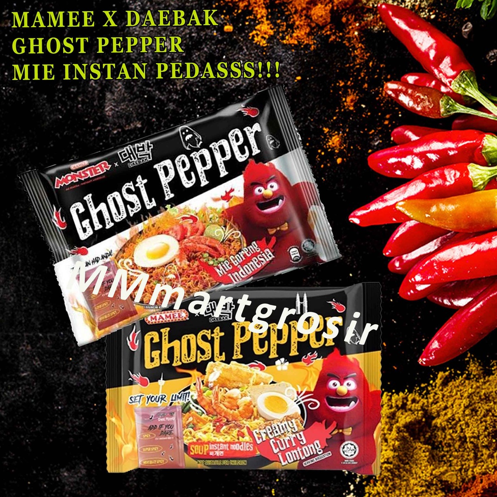 Jual Mamee x Daebak / Ghost Pepper Noodle / Mie Instan Ghost Pepper ...