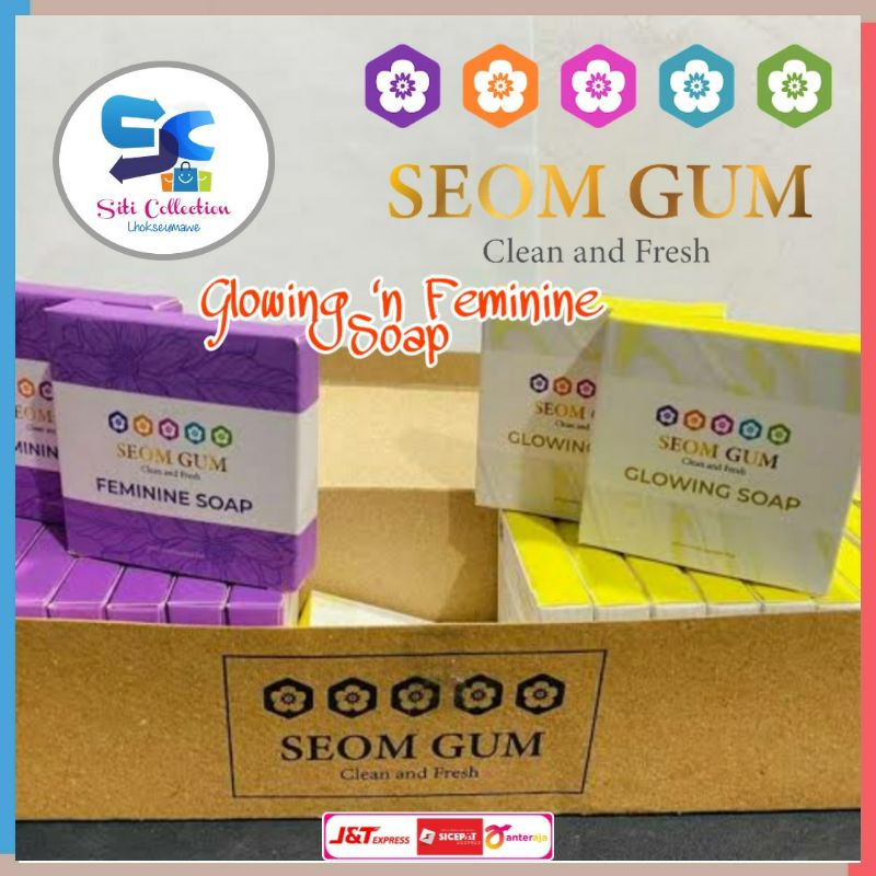 Jual Seom Gum Glowing Soap Sabun Multi Fungsi | Shopee Indonesia