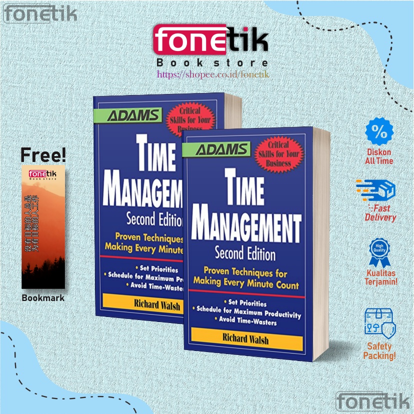 Jual Time Management Proven Techniques for Making Every Minute Count by ...
