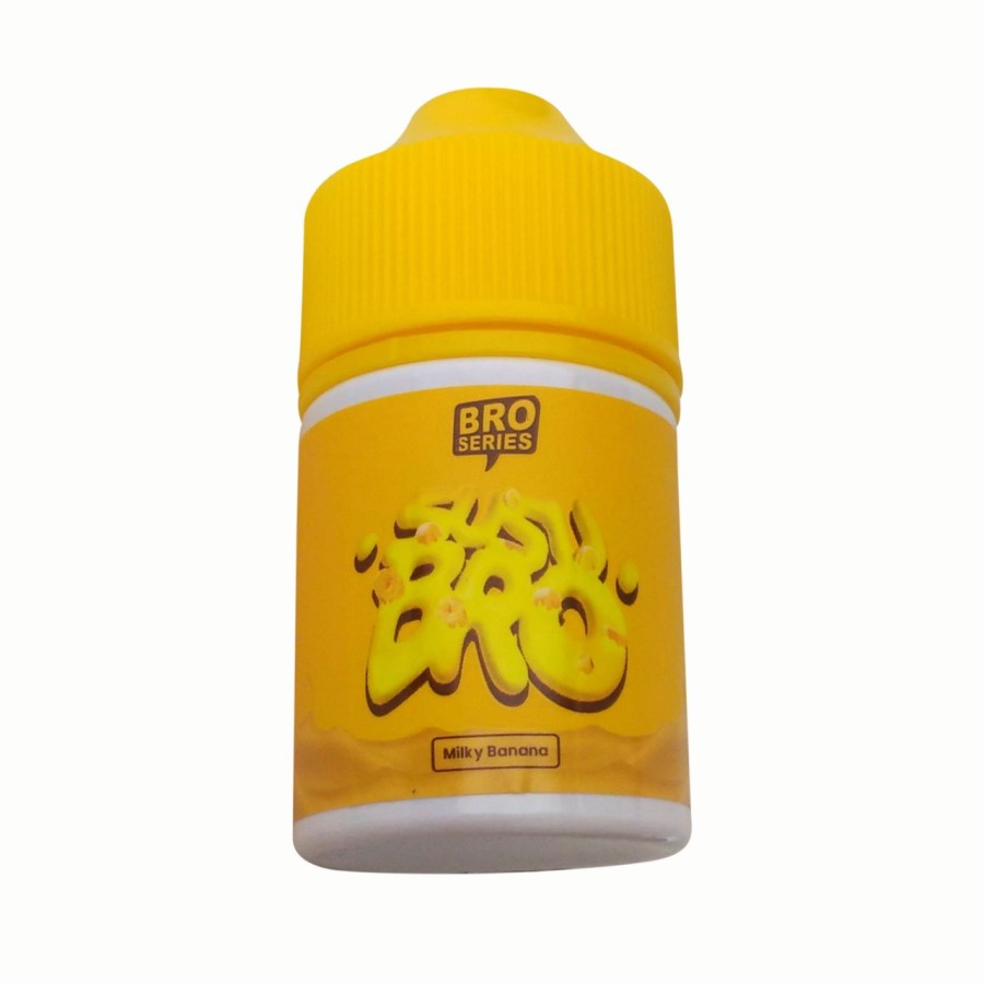 Jual Susu Bro V3 Milky Banana 60ML Cukai 2022 Liquid vape Freebase ...
