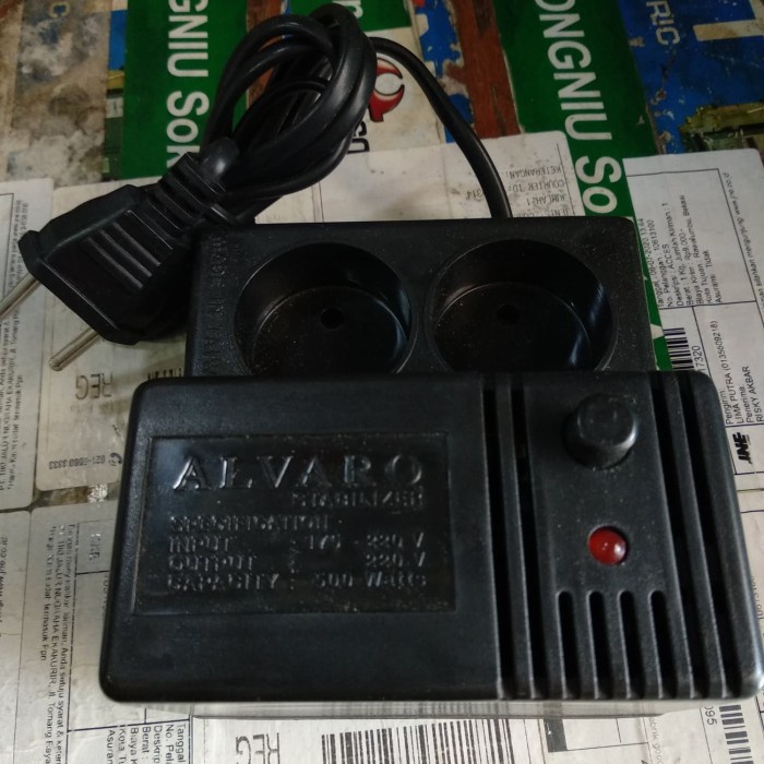 Jual stabilizer 500W ALZARO | Shopee Indonesia